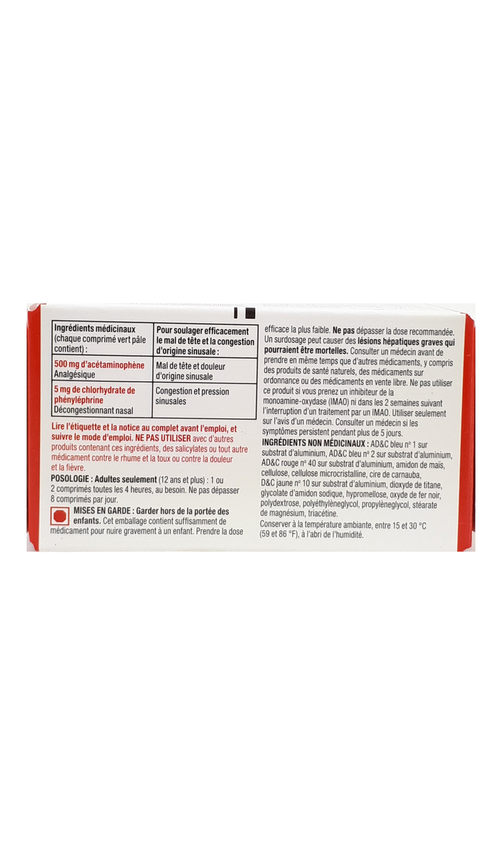 Tylenol Sinus XS Daytime, 20 eZtabs – Green Valley Pharmacy