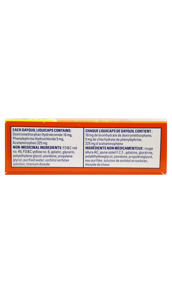 DayQuil Cold & Flu, 24 capsules – Green Valley Pharmacy