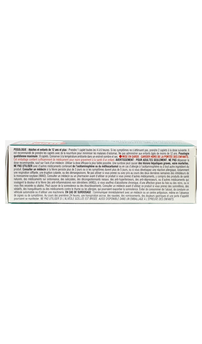 Muscle & Back Pain Relief, Regular Strength Caplets – Green Valley Pharmacy