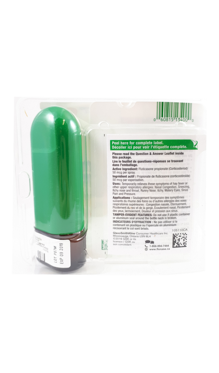 Flonase Spray 50mcg, 60 doses – Green Valley Pharmacy