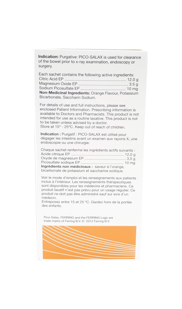 Pico-Salax, Orange Flavor, 2 sachets – Green Valley Pharmacy