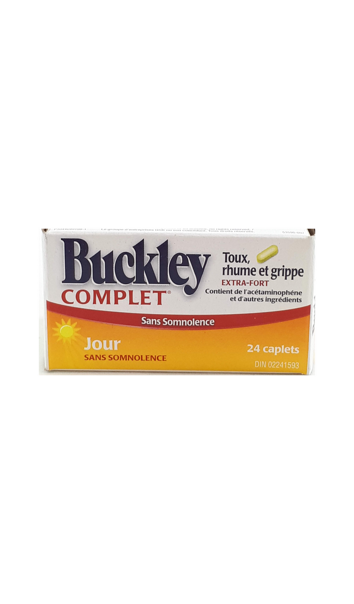 Buckleys Complete Daytime, Cough Cold & Flu, 24 caplets – Green Valley ...
