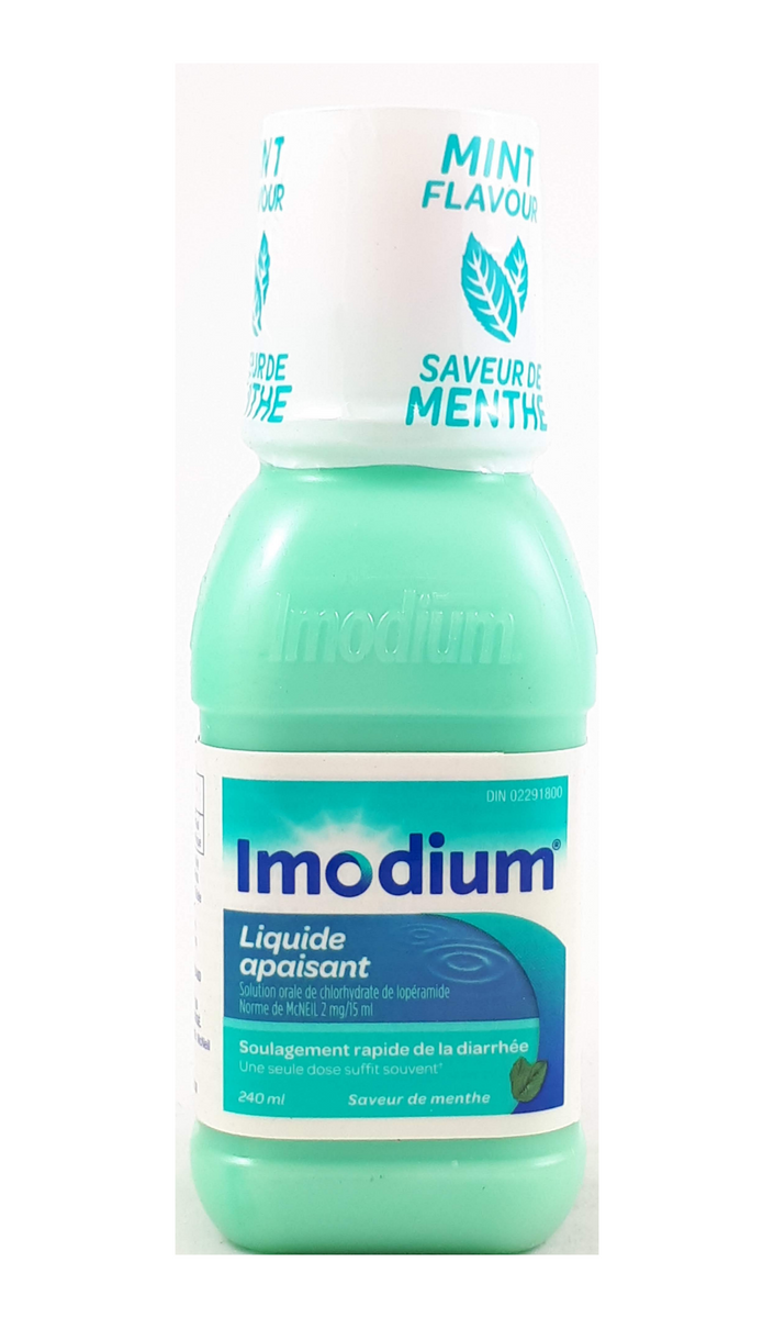 Imodium Calming Liquid, Mint Flavor, 240 mL – Green Valley Pharmacy