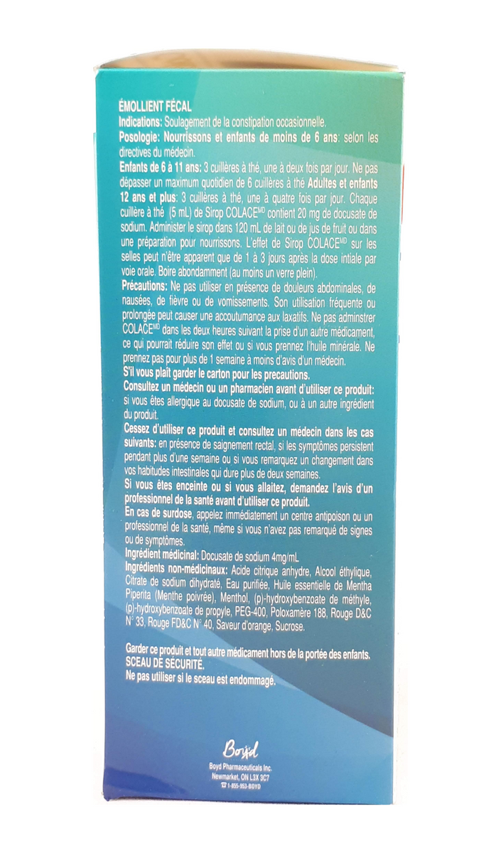 Colace, 5 mg, 250 mL – Green Valley Pharmacy