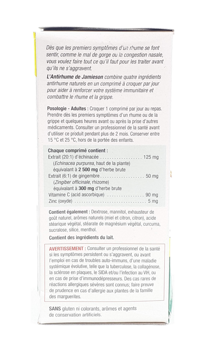 Jamieson Cold Fighter Chewable, 30 tablets – Green Valley Pharmacy