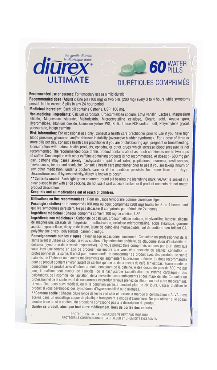 Diurex Ultimate, 60 tablets – Green Valley Pharmacy