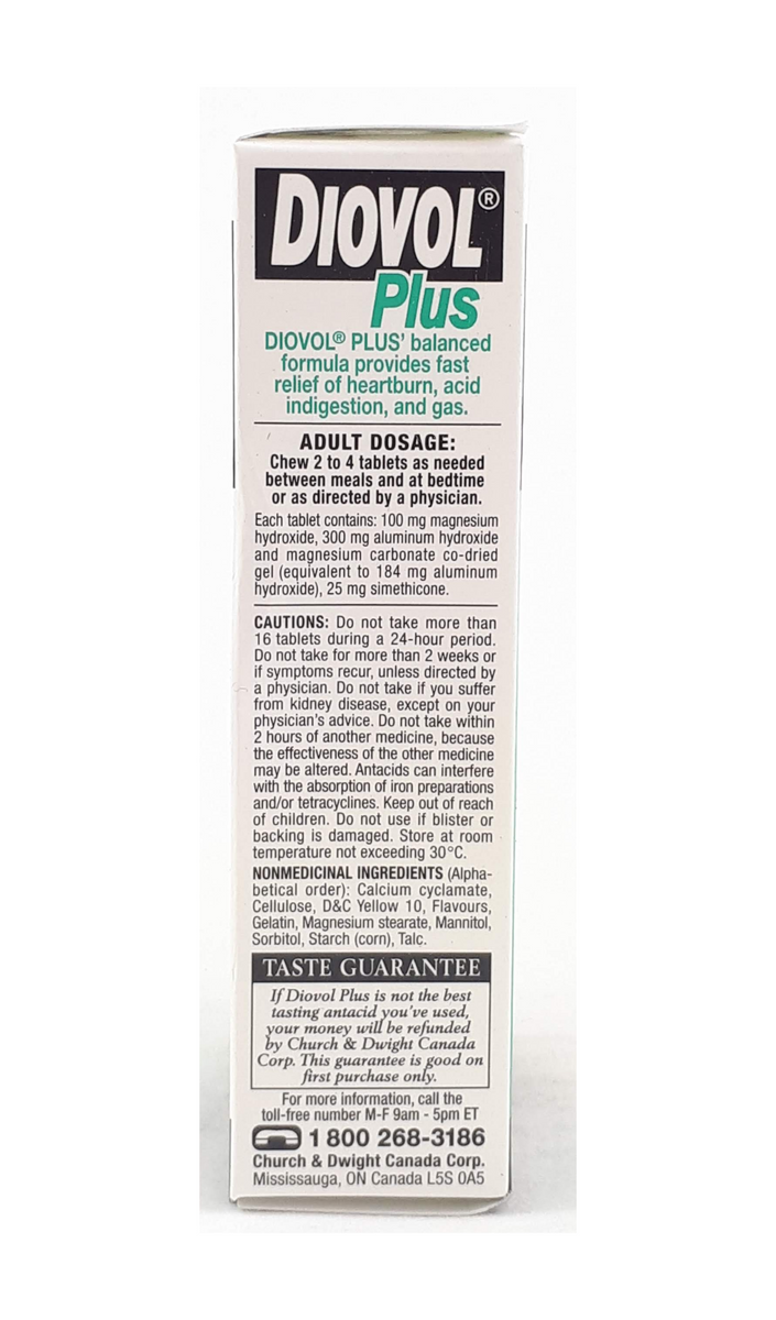 Diovol Plus, , 50 Tablets – Green Valley Pharmacy