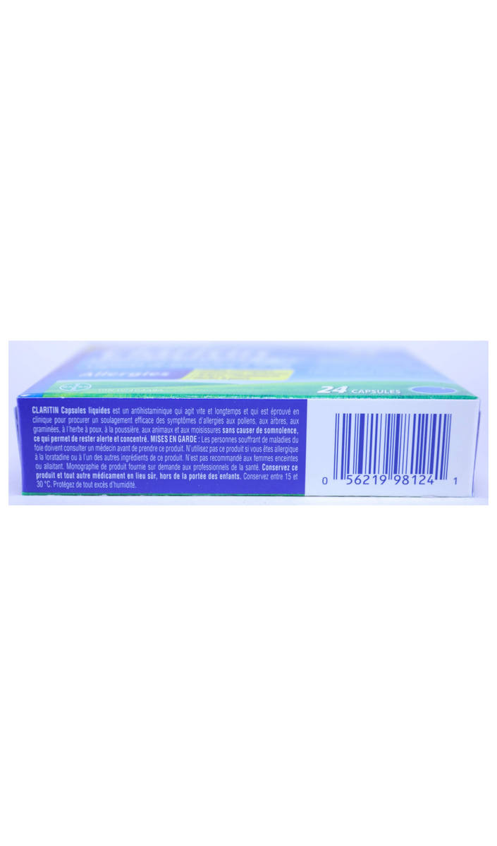 Claritin Liquid Capsules, 24 Capsules – Green Valley Pharmacy
