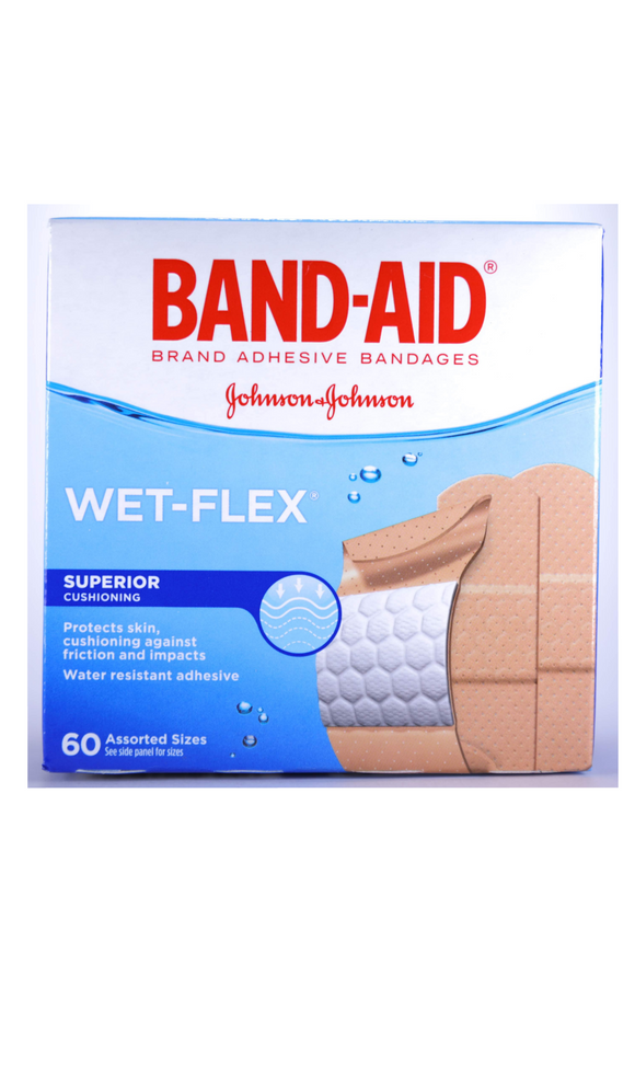 Band-Aid Wet Flex, 60 Assorted Band-Aids – Green Valley Pharmacy