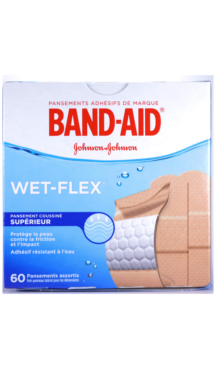 Band-Aid Wet Flex, 60 Assorted Band-Aids – Green Valley Pharmacy