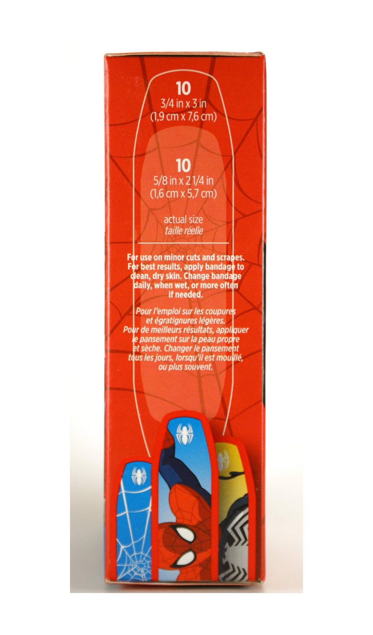 Character Band-aids Spider-Man Bandages - 20 For Kids First Aid Kit ...