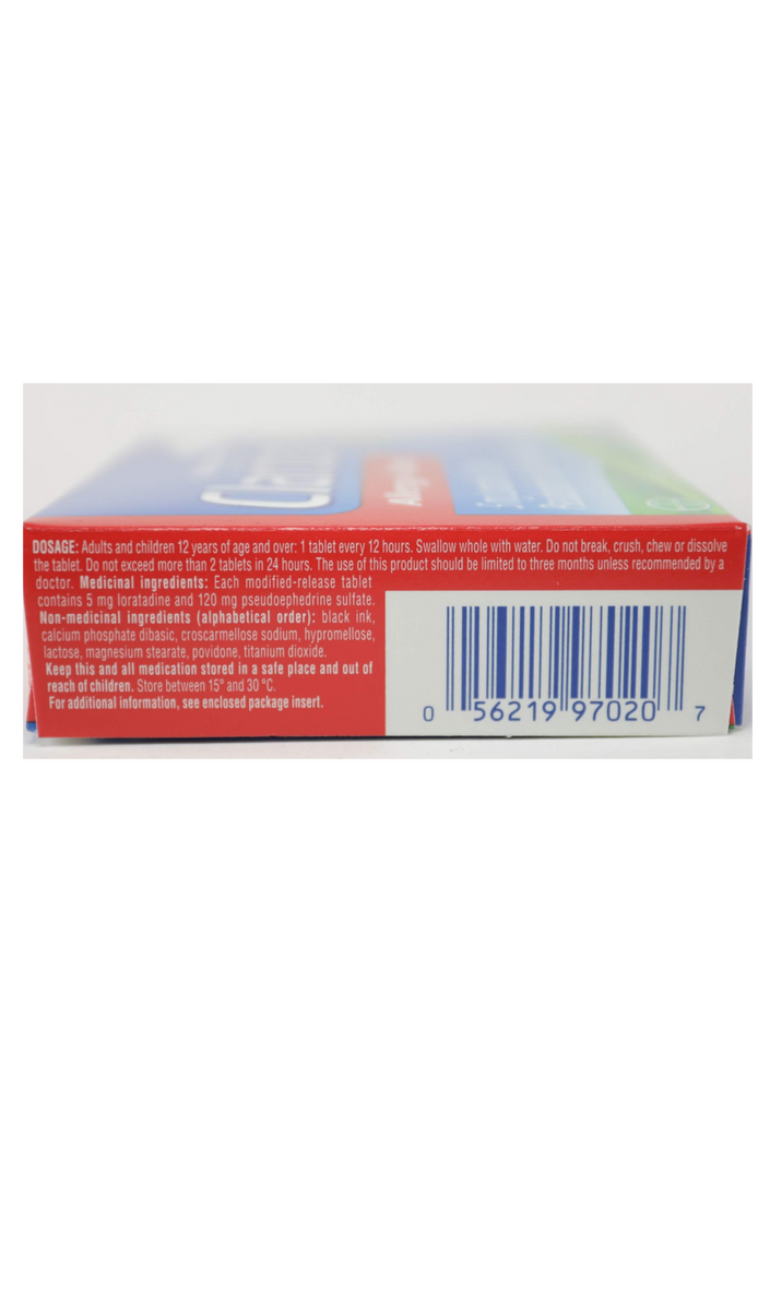 Claritin Allergy & Sinus, 20 Tablets – Green Valley Pharmacy