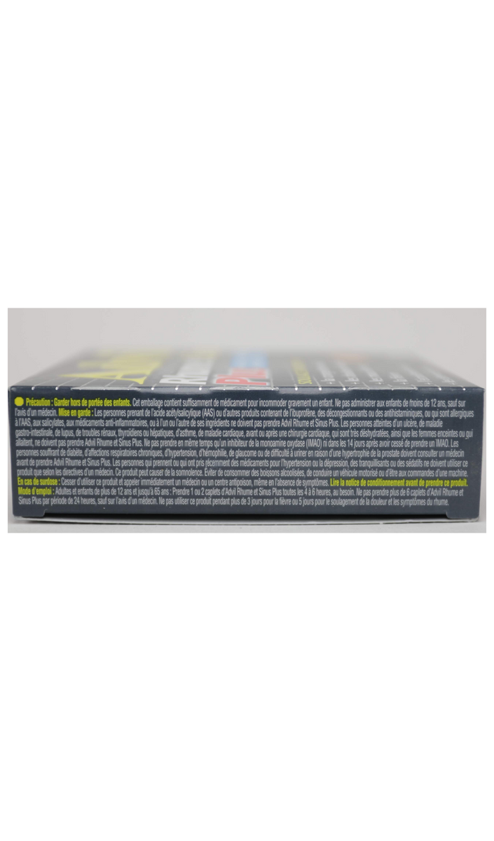 Advil Cold & Sinus Plus, 20 Caplets – Green Valley Pharmacy