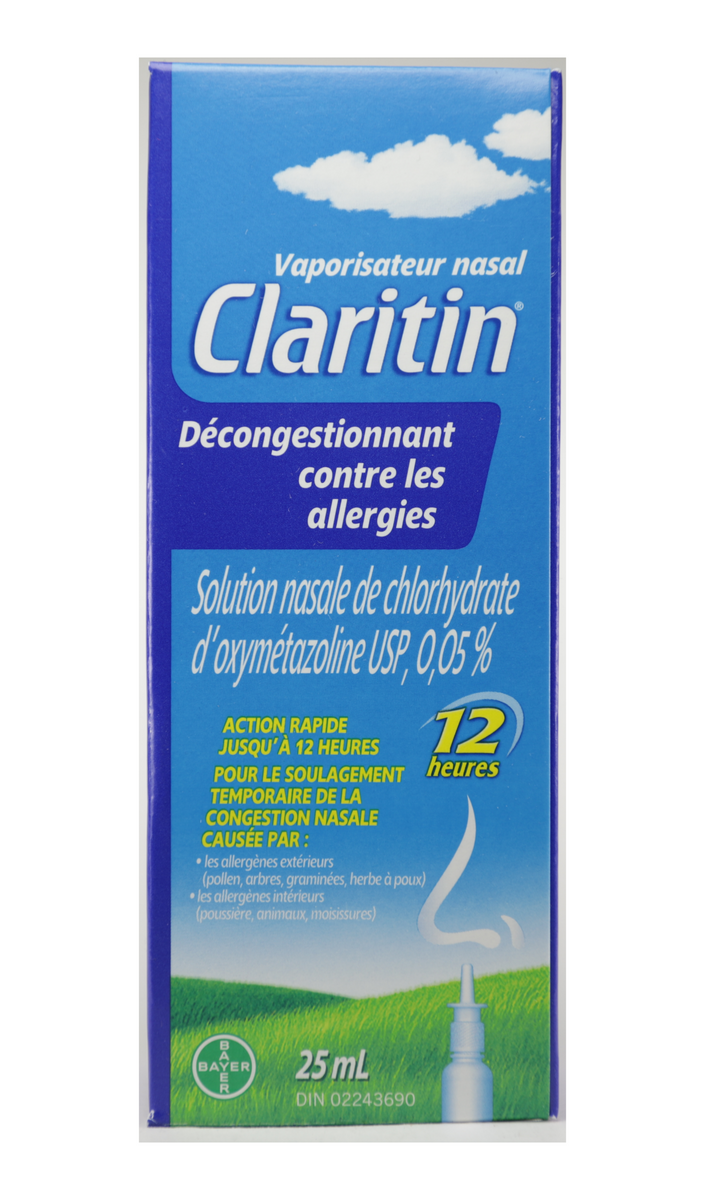 Claritin Allergy Decongestant Spray, 25 mL – Green Valley Pharmacy