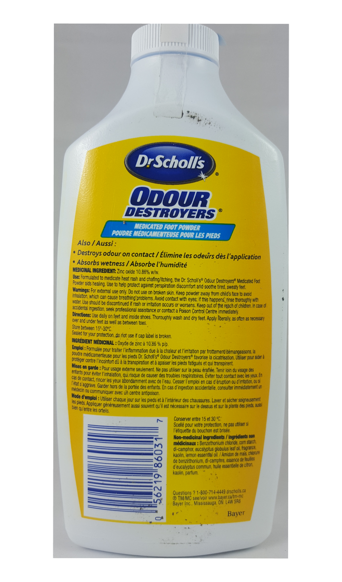 Dr. Scholl's Medicated Foot Powder, 311 g – Green Valley Pharmacy
