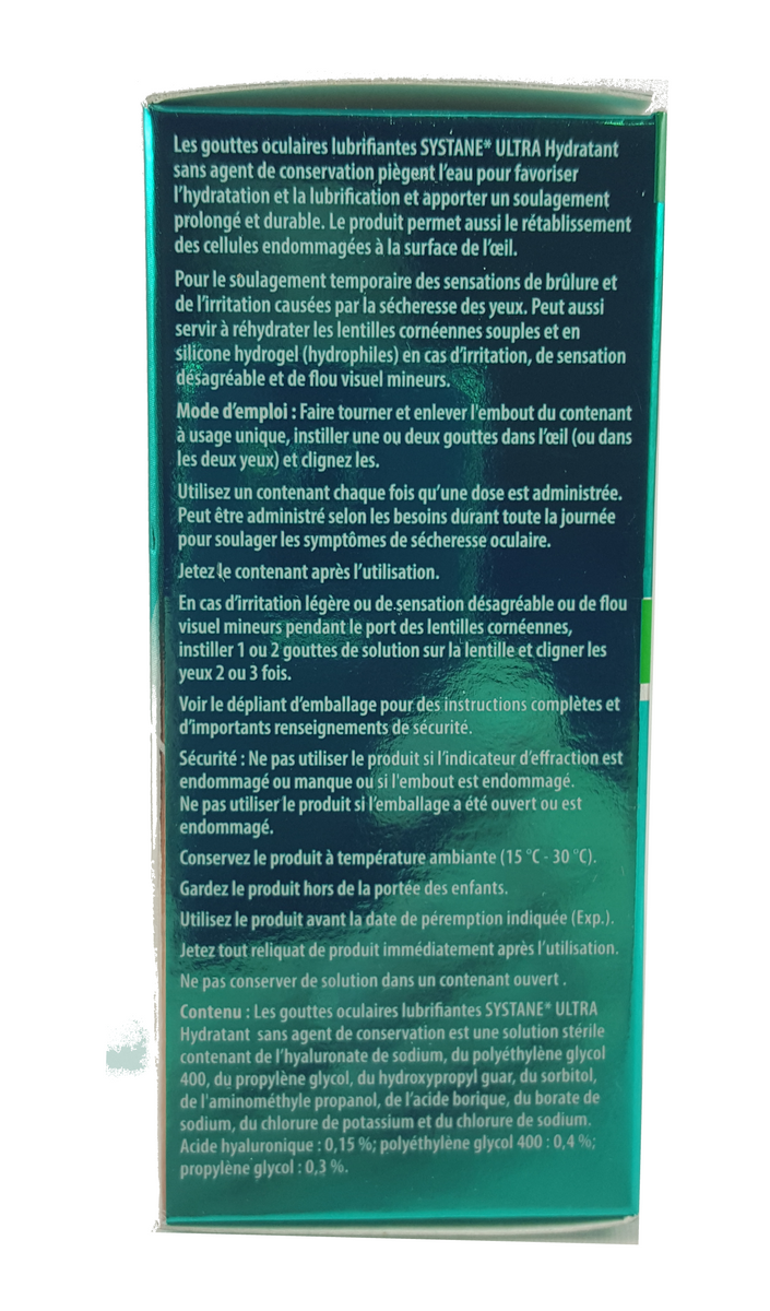 Systane Ultra Hydration Eye Drops, 30 x 0.7mL – Green Valley Pharmacy