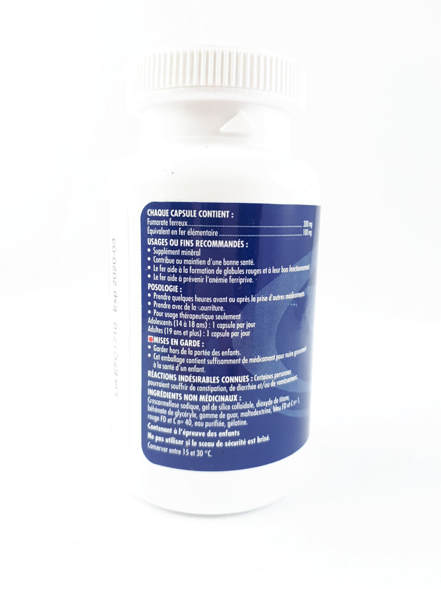 Euro-Fer 300mg, 30 Capsules – Green Valley Pharmacy